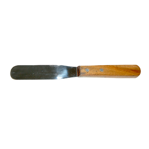 Spatulas - Stainless Steel with Wooden Handle – Ethical Pharmacy Supplies