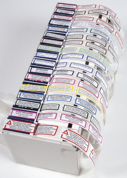 Cautionary & Advisory Label Holder – Ethical Pharmacy Supplies